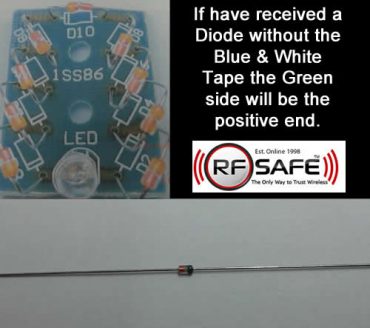 DIY RF METER: LED IS 100% POWERED BY RF RADIATION USING DETECTOR DIODES ...