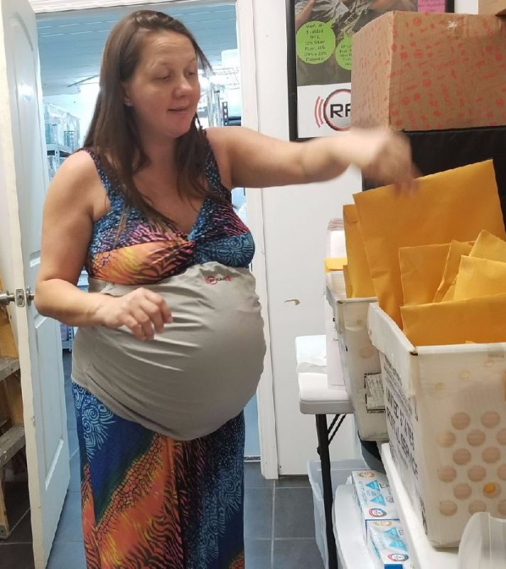 RF/EMF Shielded Maternity Belly Band * RF SAFE® Radio Frequency Safe