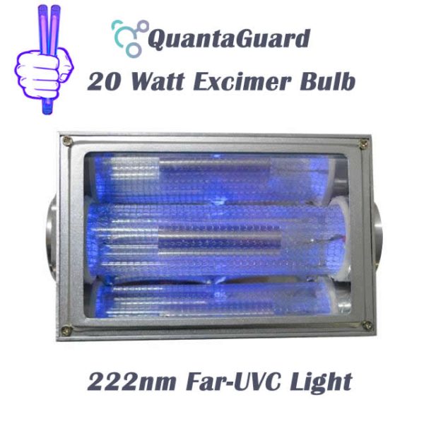 QuantaModule 20-Watt Far UVC Light Excimer Lamp Module Kit 24V DC 20w ...