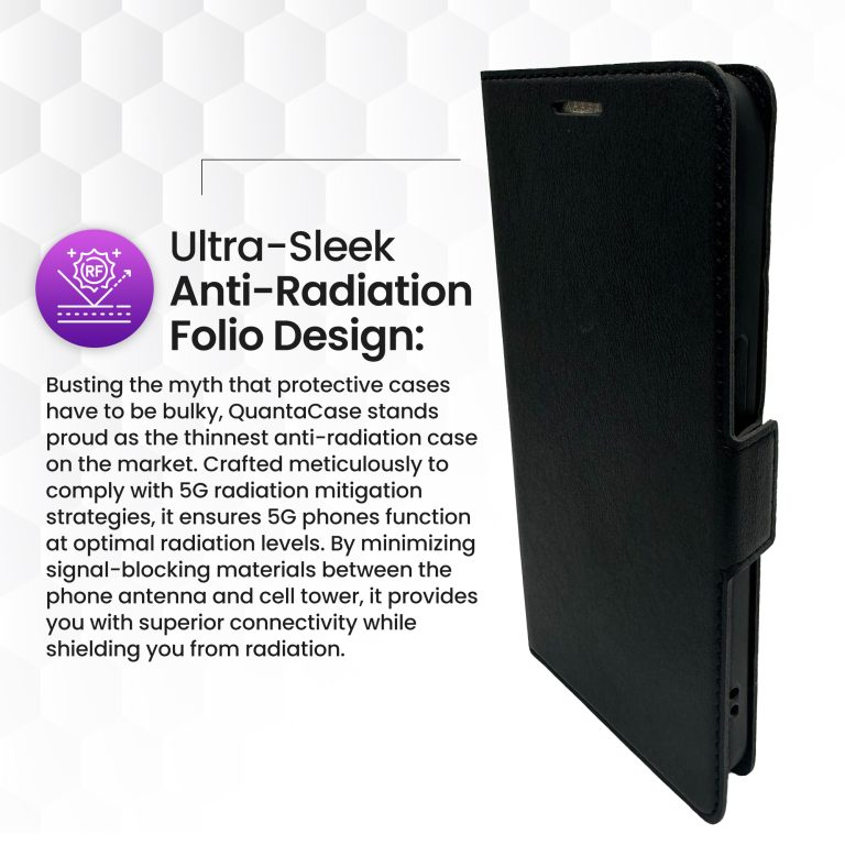 RF Safe® QuantaCase iPhone 15 Anti-Radiation Phone Shield RFID Blocking ...