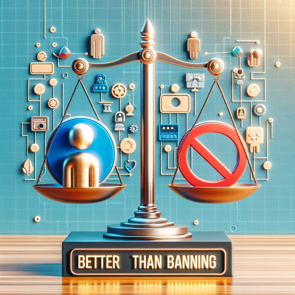 Embracing AI Dialogues over Bans * RF SAFE® Radio Frequency Safe