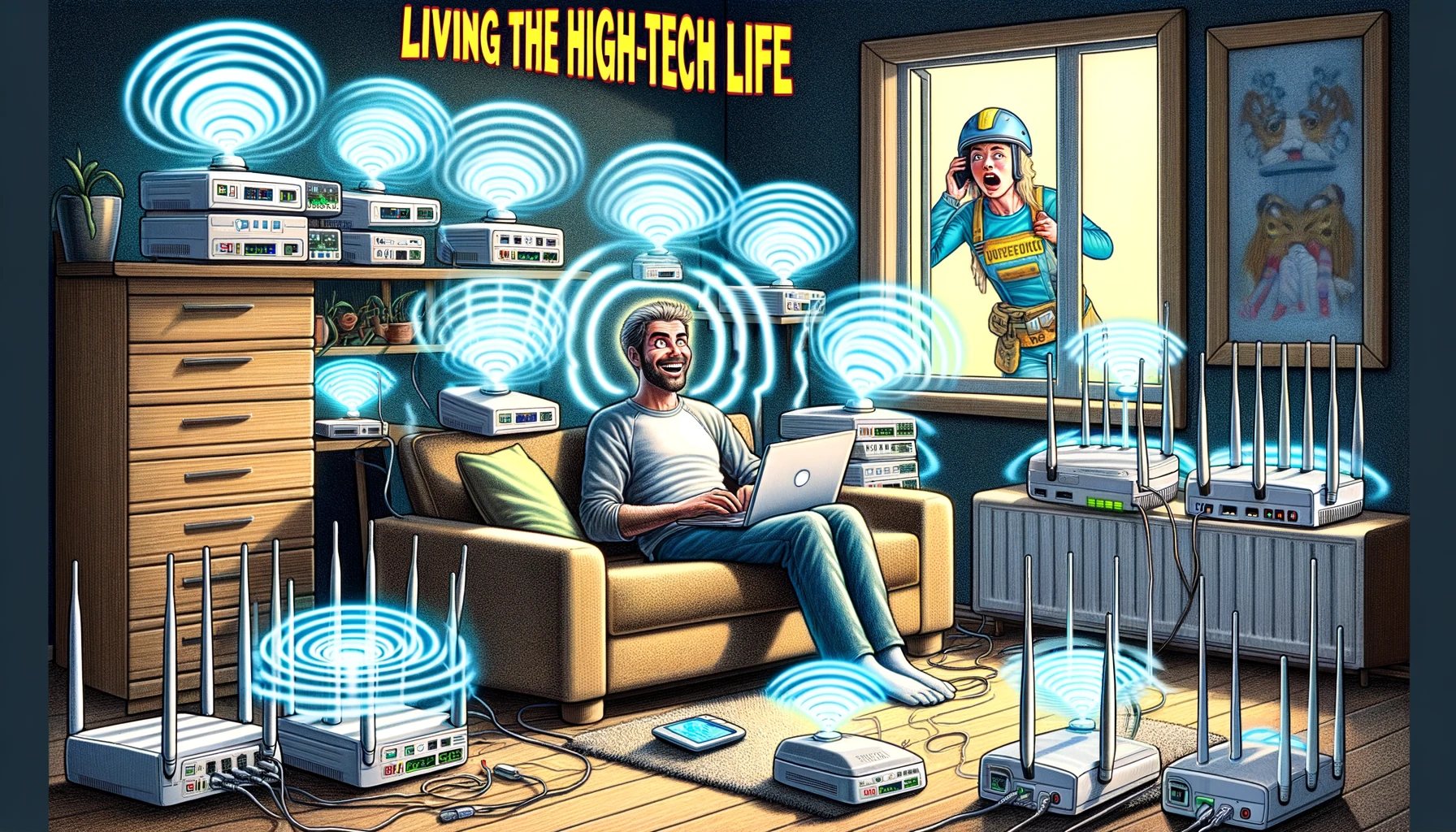 Evaluation of Health Hazards Due to The Wi-Fi Router On Humans