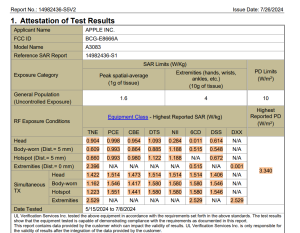 Apple iPhone 16 Pro FCC SAR Test Explained – Understanding the SAR ...